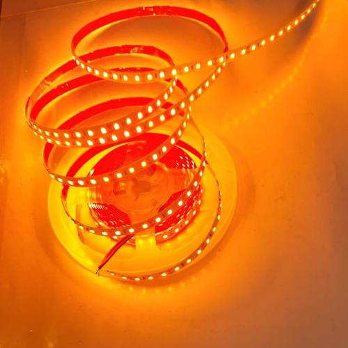 Jual lampu led strip yamasaki SMD 2835 cahaya golden yellow 120 led ...