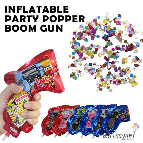 Jual Gun Party Popper/Confetti Pistol/Inflated Popper Gun - Jakarta ...