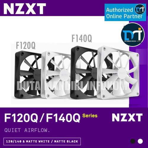 Jual NZXT F120Q I F140Q - Quiet Airflow PWM Fan I Single Pack - F120Q ...