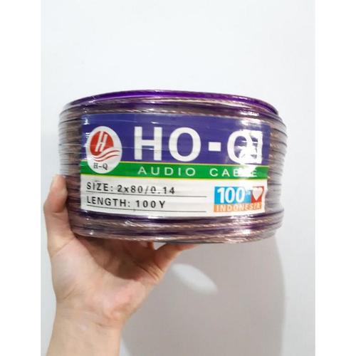 Jual Kabel Monster Audio Transparan Perroll 100 Yard Listrik Ukuran ...