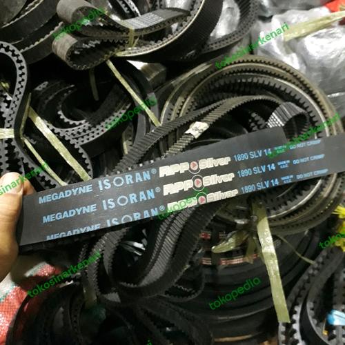 Jual Timing belt megadyne isoran RPP silver 1890 SLV 14 lebar 40mm ...