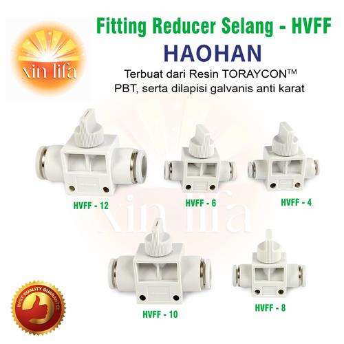 Promo kran pneumatic HVFF selang PU, high quality - HVFF-8MM - Kota Surabaya - XIN LIFA | Tokopedia