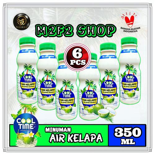 Jual Minuman Kelapa Cool Time Coconut Water - 200 ml (Harga 6 Pcs ...