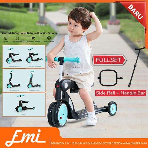 Jual BEBEHOO 5 in 1 Balance Bike Scooter Sepeda Roda Tiga Anak - Sepeda ...