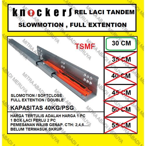 Jual Rel Laci Tandem KNOCKERS TSMF 30 Rel Tandem Full Extension - Kota ...