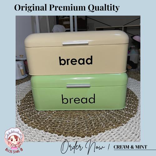 Promo Bread Box Tempat Penyimpanan Roti Wadah Penyimpanan Makanan Wadah ...