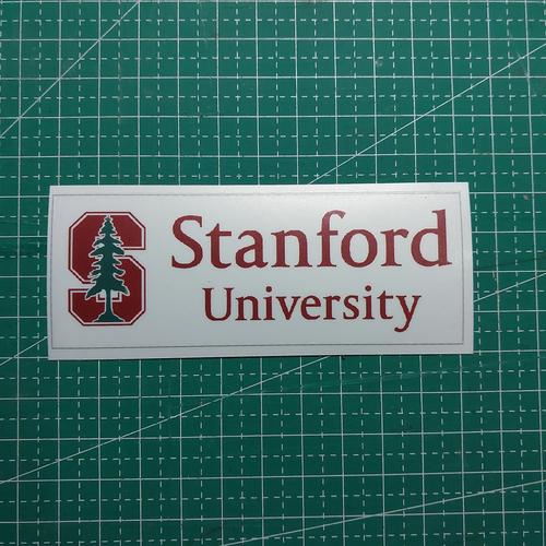 Jual Sticker Kampus Stanford University - Kota Bandung - Mas Kibis ...