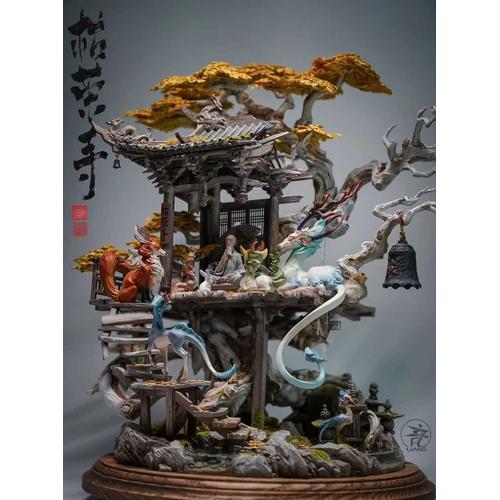 Jual Yuan Xing Liang Temple Ku Rong Si Painted Edt FIGURE STATUE GK ...