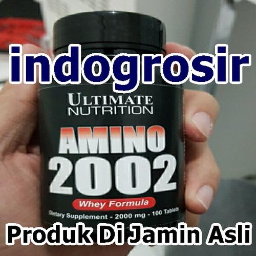 Jual Amino 2002 Original Asli Suplemen Otot Ultimate Nutrition isi 100 ...
