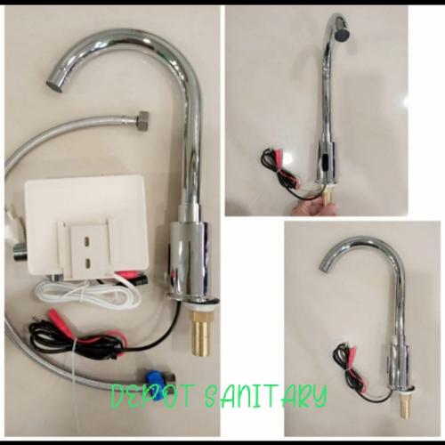 Jual Kran zink sensor/kran cuci piring otomatis/kran cuci piring sensor ...