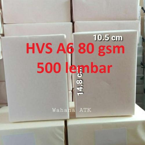 Jual Kertas resi hvs a6 80 gsm - Kota Surabaya - Wahana ATK | Tokopedia