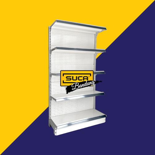 Promo Rak Minimarket Wall Gondola T 1.65M 5 Hambalan (Start) - A21 ...