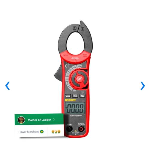 Jual Ac Clamp Meter KRISBOW 400 Ampere/Tang Meter Penjepit - Kota ...