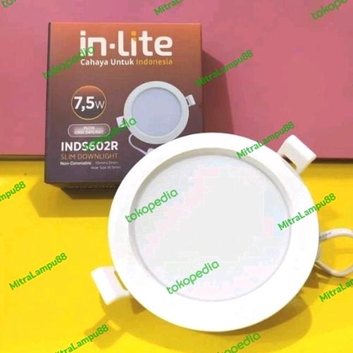 Jual Lampu Led Downlight IB INLITE INDS602R 7.5W 7,5Watt Panel Light ...