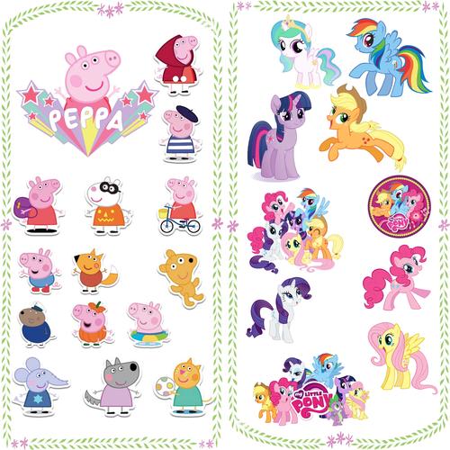 Jual Stiker Peppa Pig Sticker Pack 15 pcs Bisa Custom Babi Pink Cute ...