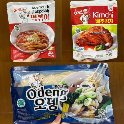 Jual JAVA SUPER FOOD KIMCHI KOREA /TOPOKKI TTEOKBOKKI /ODENG ODEN FISH ...