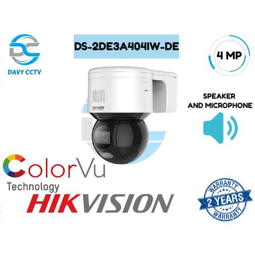 Jual CAMERA IP HIKVISION COLOR VU PTZ DS-2DE3A404IW-DE 4MP CAMERA ...