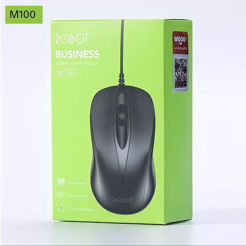 Jual ROBOT Optical Mouse M100 M200 USB Kabel - Garansi Resmi - Original ...