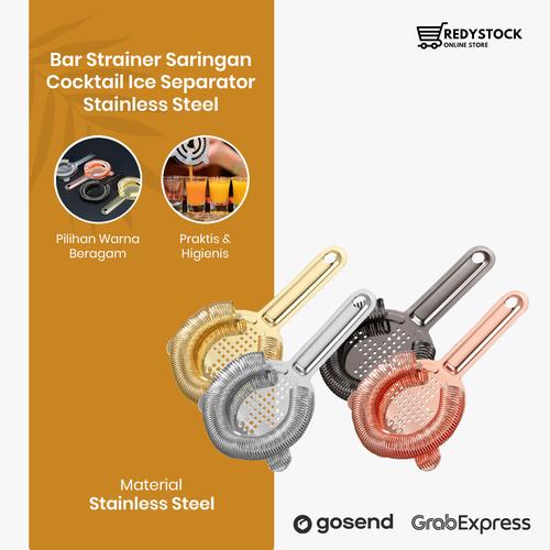 Jual Bar Strainer cross saringan cocktail shaker ice separator ...