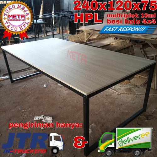 Jual meja meeting hpl 240x120 lipat - Kota Tangerang Selatan - meja ...