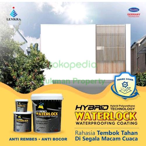 Jual Lemkra Hybrid Waterlock Anti Bocor Waterproofing Coating 1kg,5kg ...
