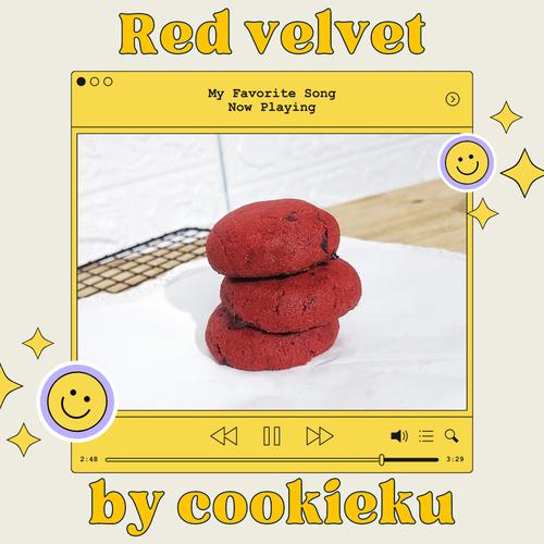 Jual Fudgy Cookies dari Cookieku varian rasa Red Velvet isi 6 - 4 pcs ...