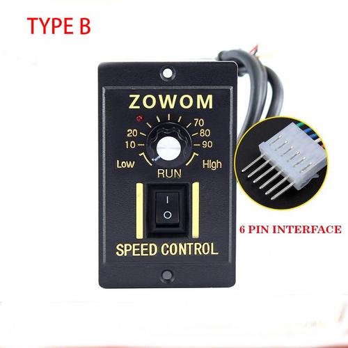 Jual Speed Controller DINAMO MOTOR GEARBOX AC220 60W 90W 120W 180 200W ...