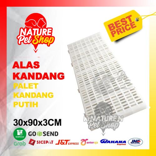 Jual Palet Plastik ALAS KANDANG 30 x 90 WHITE TINGGI 3CM TEBAL - Jakarta Barat - Nature Petshop ...