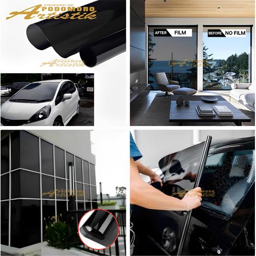 Jual KACA FILM MOBIL DAN RUMAH RIBEN RYBEN RAYBEN HITAM ANTI PANAS ...
