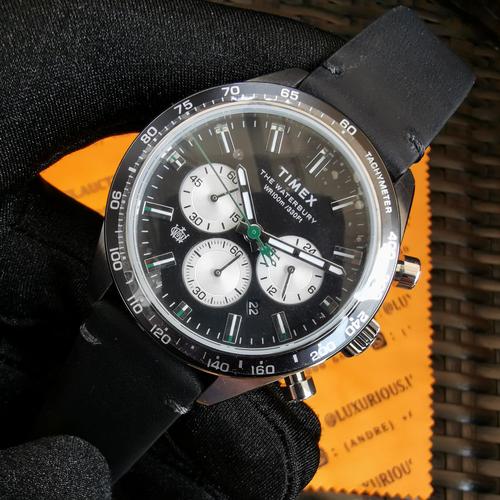 Jual Timex Waterbury Panda Chronograph TW2V42500VQ 41MM Original Japan ...