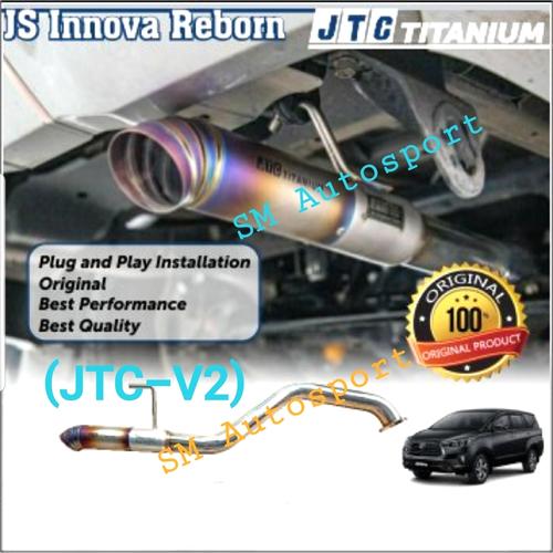 Jual JTC Titanium Tailpipe Knalpot TOYOTA Innova Reborn Fortuner VRZ ...