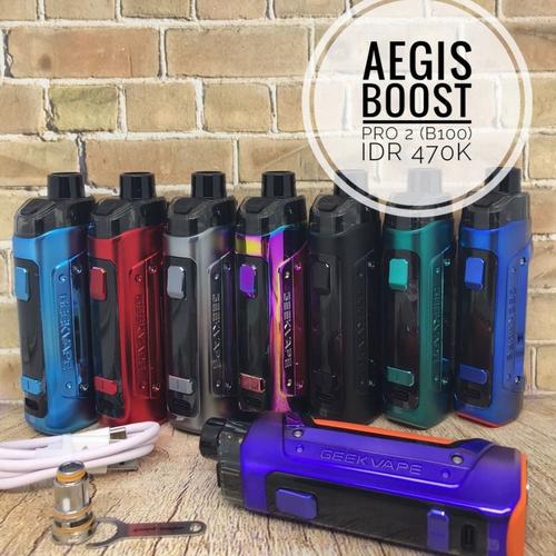 Jual Aegis Boost Pro 2 B100 18650 Pod Mod by Geekvape - Jakarta Pusat ...