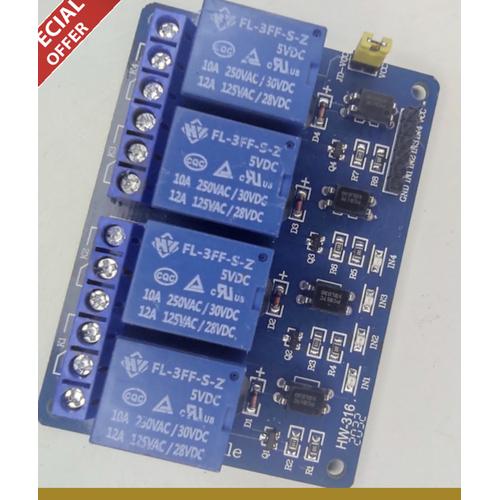 Jual Modul relay 5v 4 channel Arduino - Kota Denpasar - King Wijaya ...