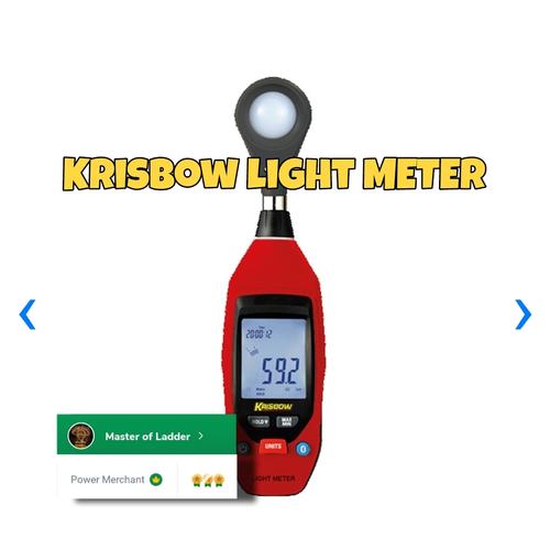 Jual Digital Light Meter Krisbow 400.000 Lux - Kota Surabaya - Master ...