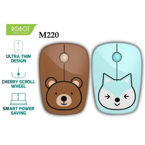 Jual Robot Wireless Optical Mouse Model Karakter - M230 Flower - Kota ...