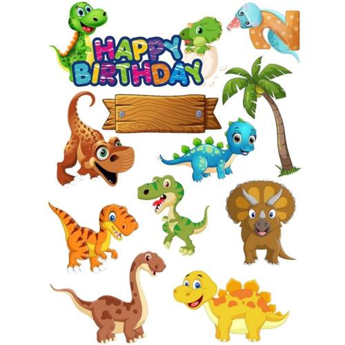 Jual TOPPER CAKE ULANG TAHUN KARAKTER/HIASAN KUE TART (ANIMAL ZOO ...
