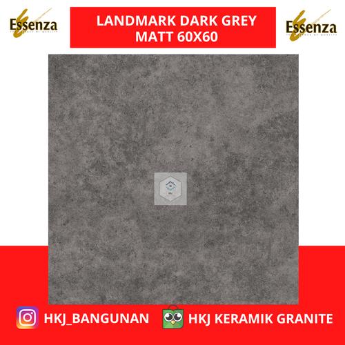 Jual GRANIT LANTAI ESSENZA LANDMARK DARK GREY 60X60 KUALITAS 1 GRADE A ...