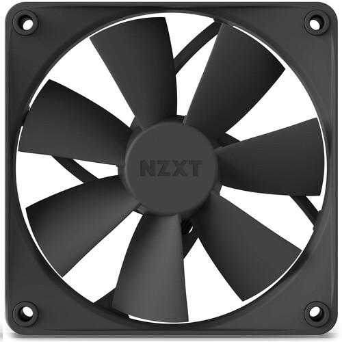Jual NZXT F120Q QUIET MATTE BLACK SINGLE PACK 120MM CASE FAN CASING ...
