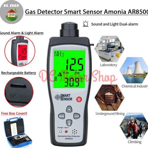 Jual Smart Sensor Ar8500 Ammonia Monitor Gas Detector Alat Ukur Amonia ...