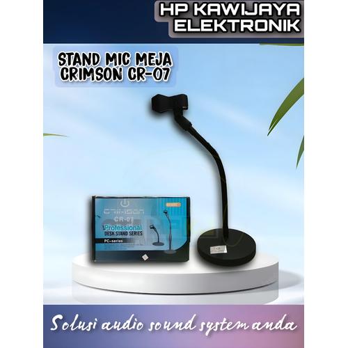 Jual STAND MIC MEJA CRIMSON CR 07 Stan Microphone Meja Desk Crimson CR ...