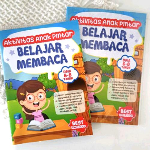 Jual Buku Belajar Membaca Aktivitas Anak Pintar Bergambar - Kota ...