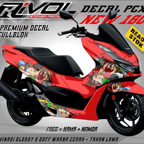 Jual STIKER DECAL FULL BODY VARIASI PCX NEW 160# VARIASI DECALL FULL ...