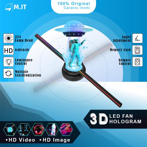 Jual 3D Fan Hologram Projector Advertising Display 42cm HD Display Wifi App - Jakarta Barat ...