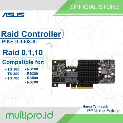 Promo Asus Raid Controller PIKE II 3008-8i Cicil 0% 3x - Jakarta Utara ...