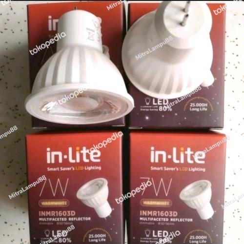 Jual Lampu Sorot Led Spot Mr16 INLITE 7W 7Watt Dimmable Dimmer SpotLight - Kuning - Jakarta ...