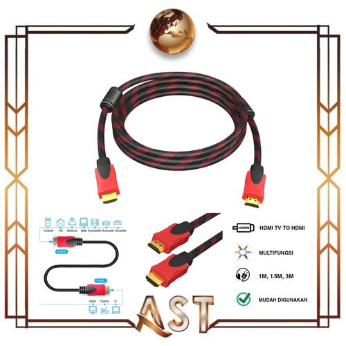Jual Kabel HDMI SET TOP BOX TV To HDMI 1M / 1.5M / 3M STB Serat ...