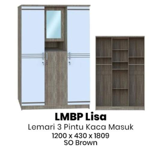 Jual Olympic Gstar Lemari Pakian 3 Pintu | Lemari Panel | LMBP LISA ...