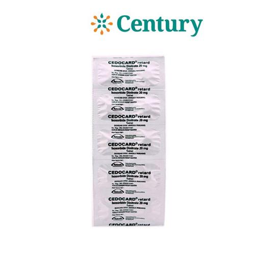 Jual CEDOCARD RETARD 20MG 10 TABLET/ ISOSORBIDE DINITRATE/ HIPERTENSI ...