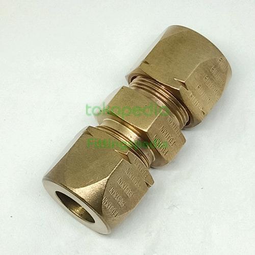 Jual Fitting Union Connector OD 1/2" Brass Kuningan Fujikin - Jakarta Barat - Fittingspedia ...