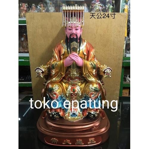 Jual patung kaisar giok / ti kong / raja langit - fiber - 24 inch - M ...
